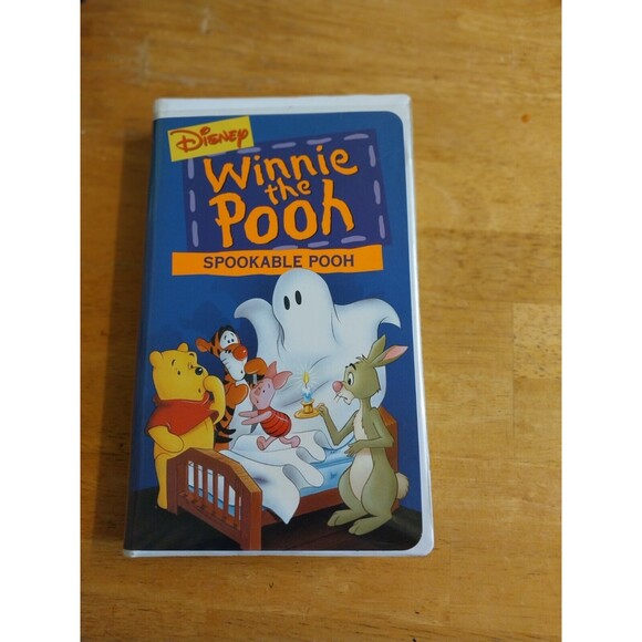 Media | Disney Winnie The Pooh Spookable Pooh Vhs | Poshmark